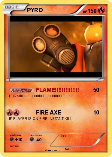 Pokémon PYRO 251 251 - FLAME!!!!!!!!!!!!!! - My Pokemon Card