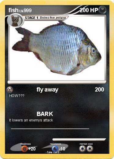 Pokémon fish 447 447 - fly away - My Pokemon Card