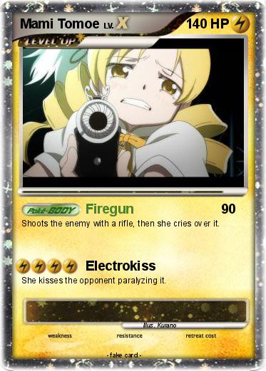 Pokémon Mami Tomoe 7 7 - Firegun - My Pokemon Card
