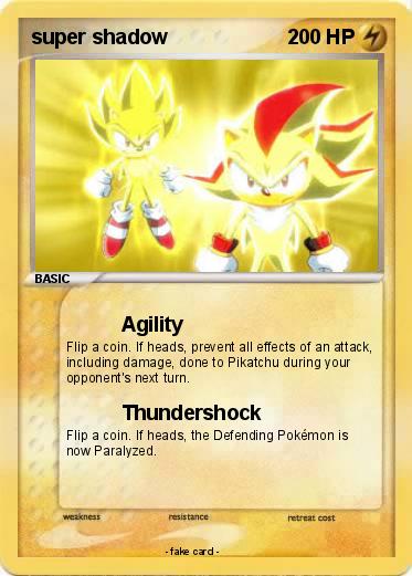 Pokémon super shadow 918 918 - Agility - My Pokemon Card