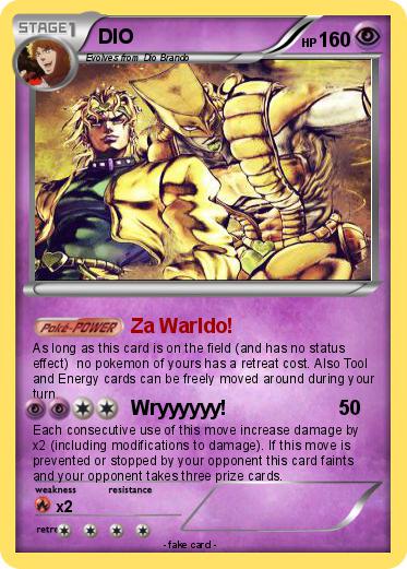 Pokémon DIO 57 57 - Za Warldo! - My Pokemon Card