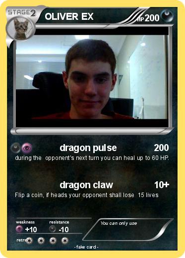 Pokémon OLIVER EX 5 5 - dragon pulse - My Pokemon Card