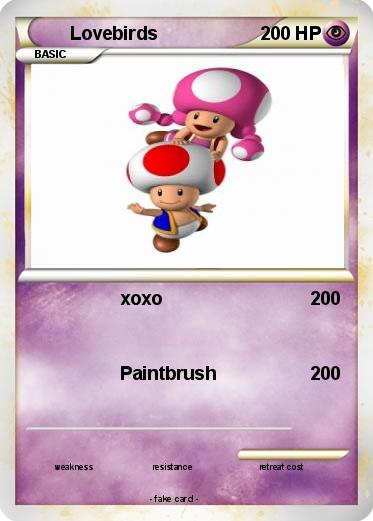 Pokémon Lovebirds 3 3 - xoxo - My Pokemon Card