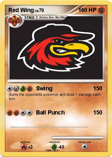 Pokémon Red Wing 2 2 - Swing - My Pokemon Card