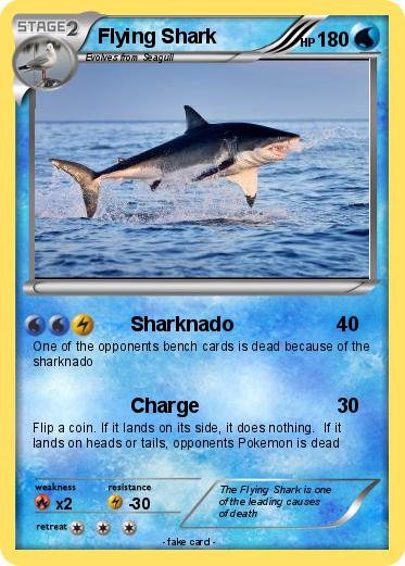 Pokémon Flying Shark 6 6 - Sharknado - My Pokemon Card