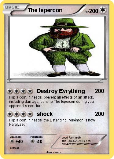 Pokémon The lepercon - Destroy Evrything - My Pokemon Card