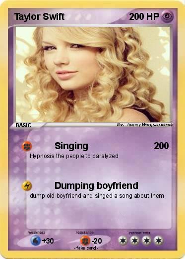 Pokémon Taylor Swift 191 191 - Singing - My Pokemon Card