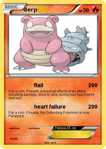 Pokémon derp 1809 1809 - flail - My Pokemon Card