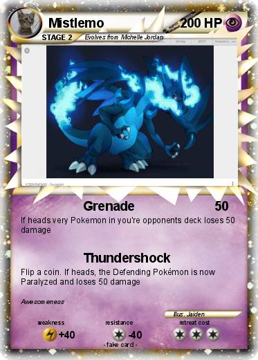Pokémon Mistlemo - Grenade - My Pokemon Card