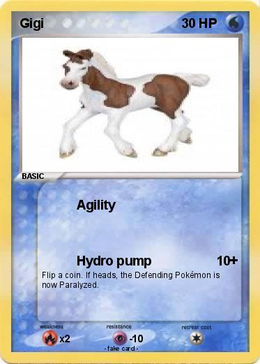 Pokémon Gigi 63 63 - Agility - My Pokemon Card