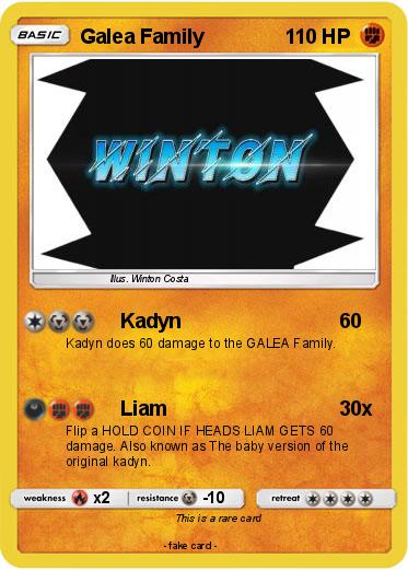 Pokémon Galea Family - Kadyn - My Pokemon Card