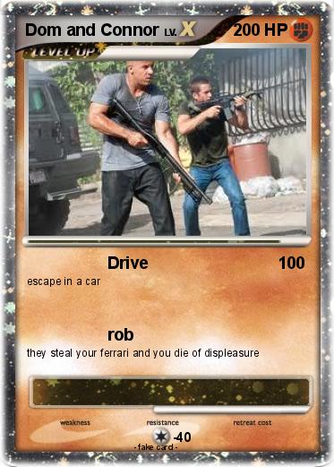 Pokémon Dom and Connor - Drive - My Pokemon Card