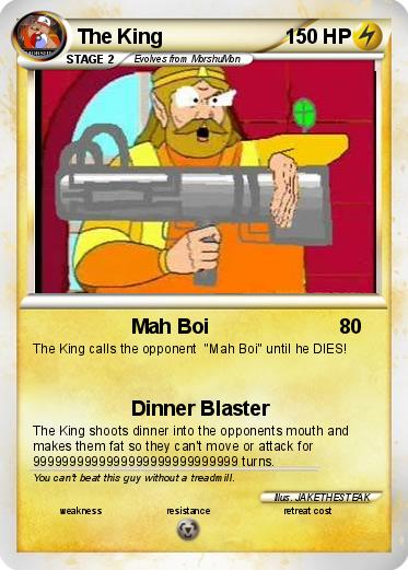 Pokémon The King 74 74 - Mah Boi - My Pokemon Card