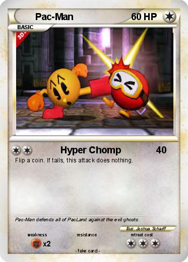 Pokémon Pac Man 497 497 - Hyper Chomp - My Pokemon Card