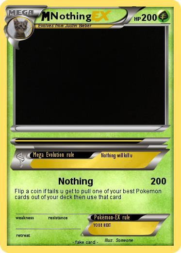 Pokémon Nothing 553 553 - Nothing - My Pokemon Card