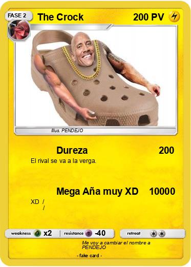 Pokémon The Crock 8 8 - Dureza - Mi carta pokémon