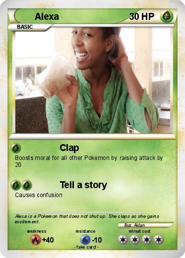 Pokémon Alexa 36 36 - Clap - My Pokemon Card