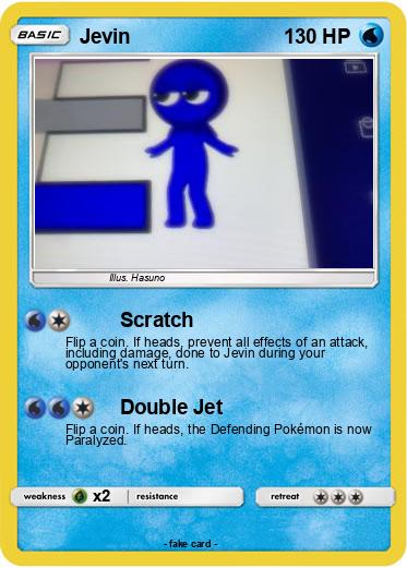 Pokémon Jevin 4 4 - Scratch - My Pokemon Card