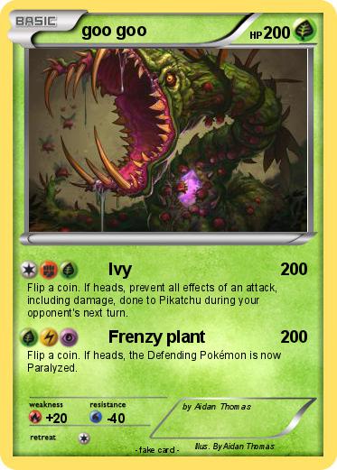 Pokémon goo goo 20 20 - Ivy - My Pokemon Card