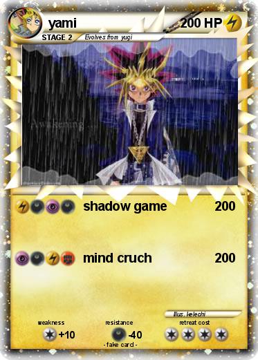 Pokémon yami 66 66 - shadow game - My Pokemon Card