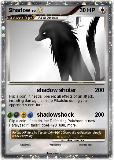 Pokémon Shadow 11799 11799 - shadow shoter - My Pokemon Card
