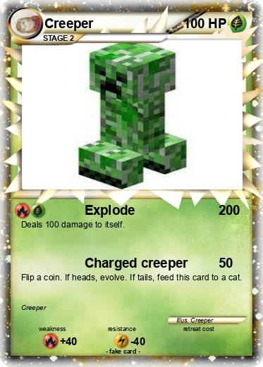 Pokémon Creeper 7257 7257 - Explode - My Pokemon Card