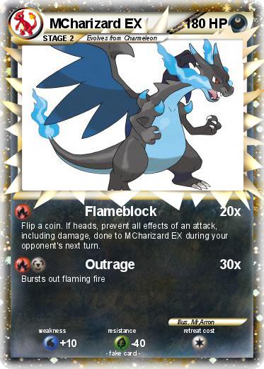Pokémon MCharizard EX 31 31 - Flameblock - My Pokemon Card