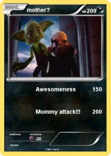 Pokémon mother 268 268 - Awesomeness - My Pokemon Card