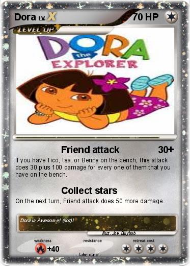 Pokémon Dora 277 277 - Friend attack - My Pokemon Card