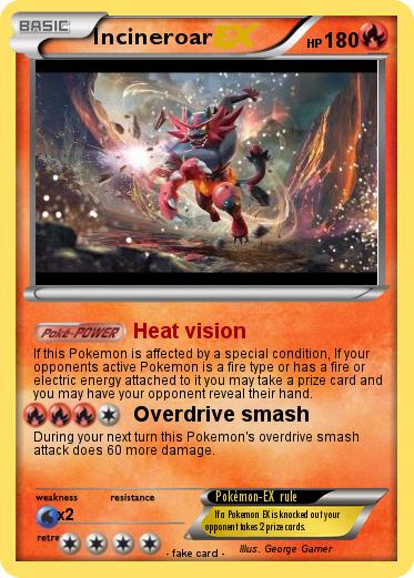Pokémon Incineroar 146 146 - Heat vision - My Pokemon Card