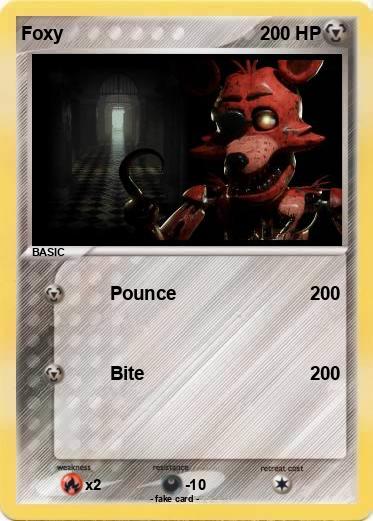 Pokémon Foxy 2689 2689 - Pounce - My Pokemon Card