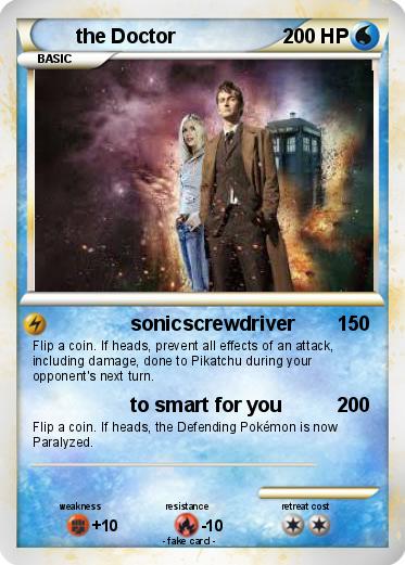 Pokémon the Doctor 512 512 - sonicscrewdriver - My Pokemon Card