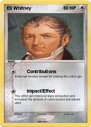 Pokémon Eli Whitney 6 6 - Contributions - My Pokemon Card