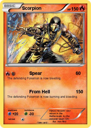 Pokémon Scorpion 761 761 - Spear - My Pokemon Card