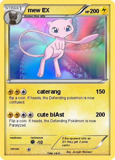 Pokémon mew EX 340 340 - caterang - My Pokemon Card