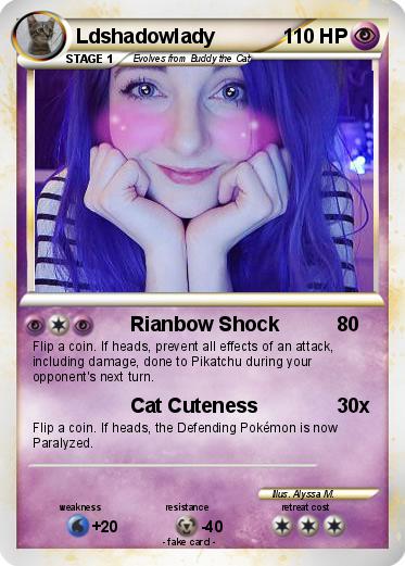 Pokémon Ldshadowlady 15 15 - Rianbow Shock - My Pokemon Card
