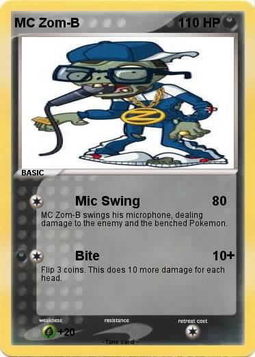 Pokémon MC Zom B 2 2 - Mic Swing - My Pokemon Card