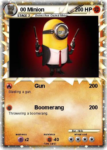Pokémon 00 Minion - Gun - My Pokemon Card