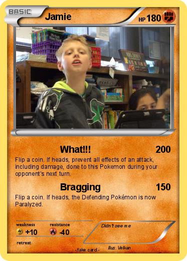 Pokémon Jamie 237 237 - What!!! - My Pokemon Card