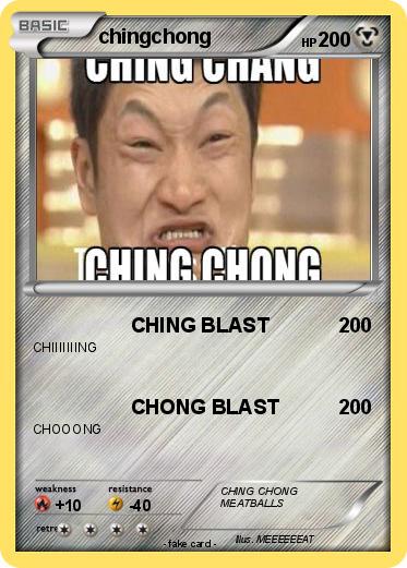 Pokémon chingchong 1 1 - CHING BLAST - My Pokemon Card