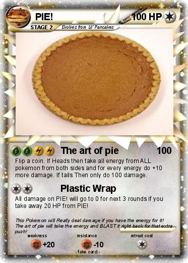 Pokémon PIE 220 220 - The art of pie - My Pokemon Card