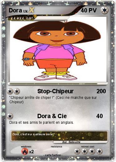 Pokémon Dora 712 712 - Stop-Chipeur - Ma carte Pokémon