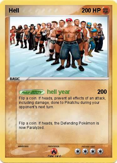 Pokémon Hell 421 421 - hell year - My Pokemon Card