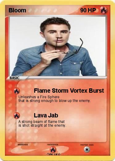 Pokémon Bloom 254 254 - Flame Storm Vortex Burst - My Pokemon Card