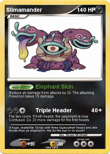 Pokémon Slimamander 2 2 - Elephant Skin - My Pokemon Card