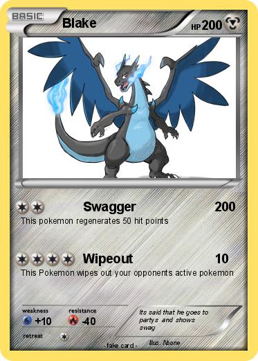 Pokémon Blake 256 256 - Swagger - My Pokemon Card