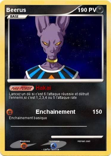 Pokémon Beerus 47 47 - Hakai - Ma carte Pokémon