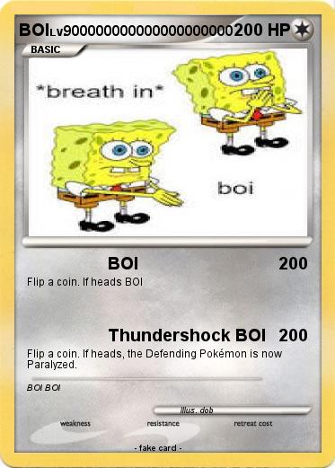 Pokémon BOI 95 95 - BOI - My Pokemon Card