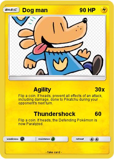 Pokémon Dog man 65 65 - Agility - My Pokemon Card