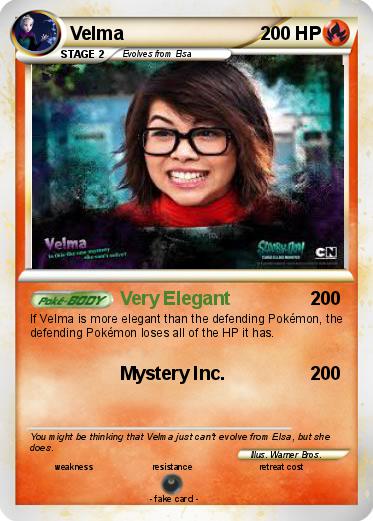Pokémon Velma 6 6 - Very Elegant - My Pokemon Card